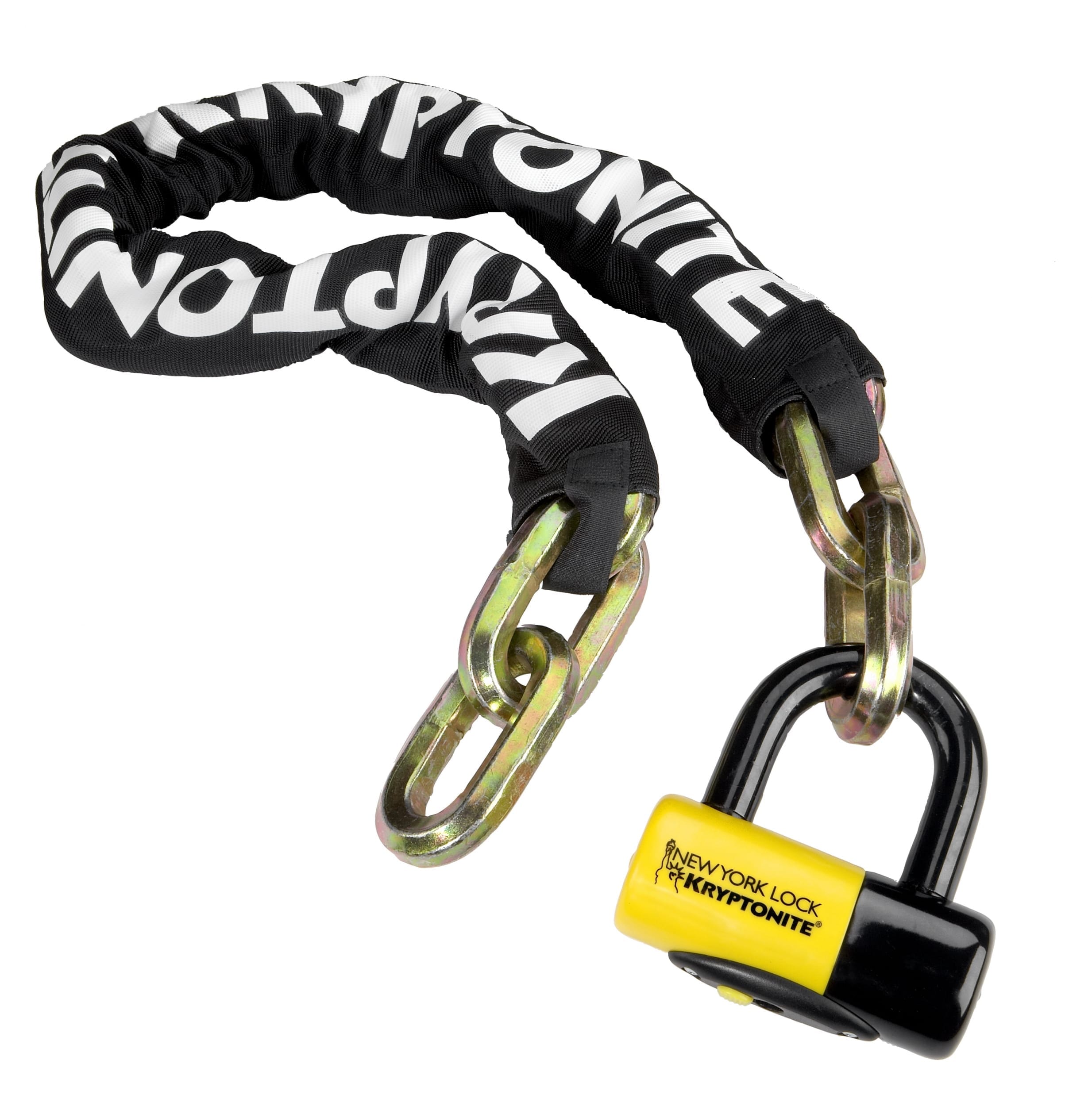 Antivol Chaîne KRYPTONITE NEW YORK FAHGETABOUDIT NEW YORK DISC LOCK ...